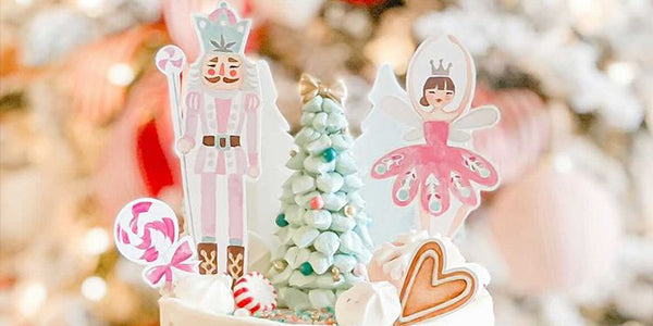 Printable Nutcracker Cake Topper Nutcracker Centerpieces Land of Sweet - Design My Party Studio