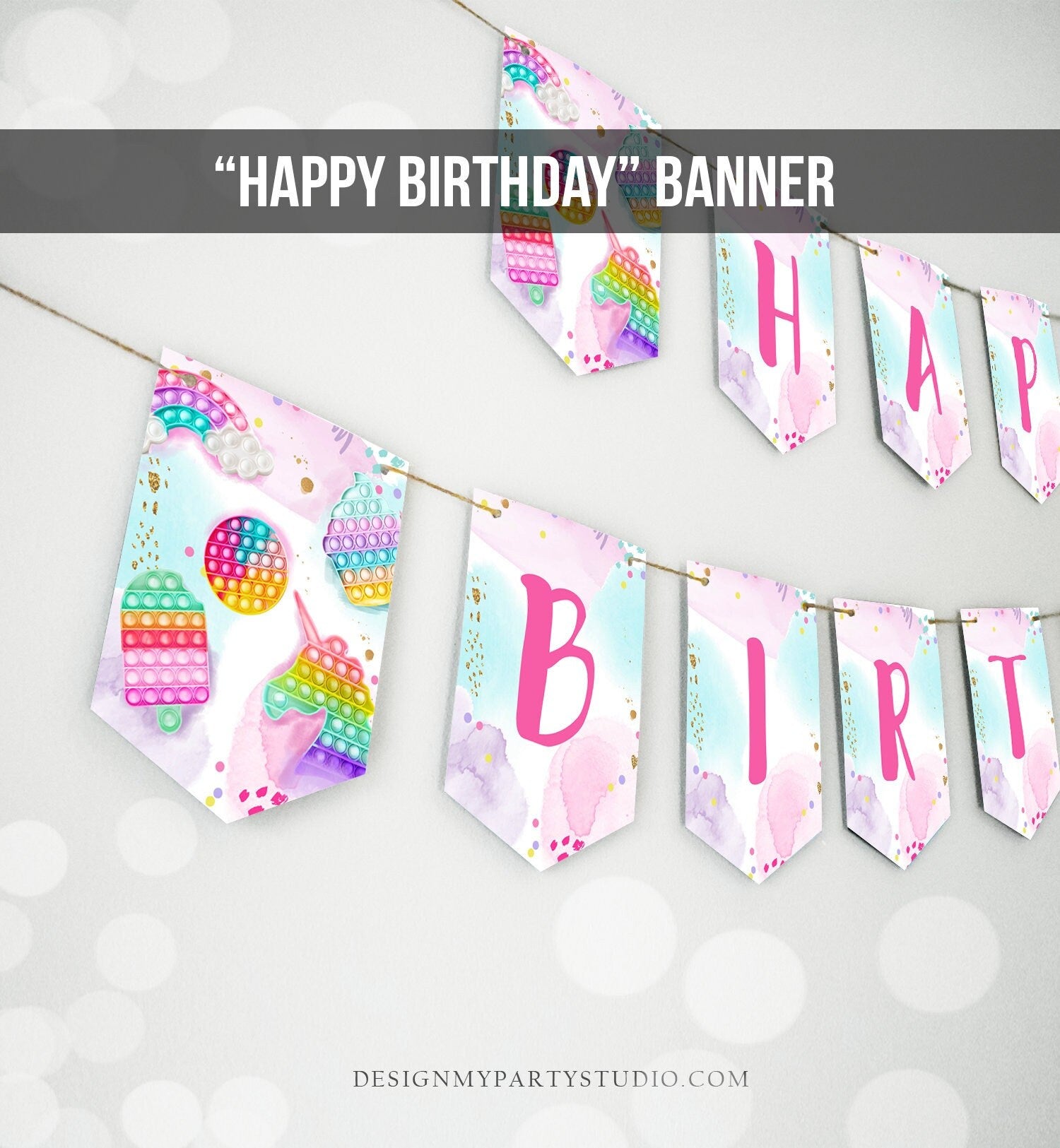 Diy Birthday Banner Printable